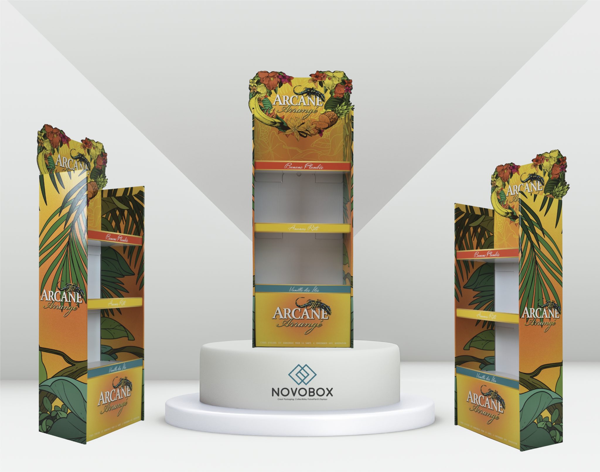 Cardboard Floor Displays